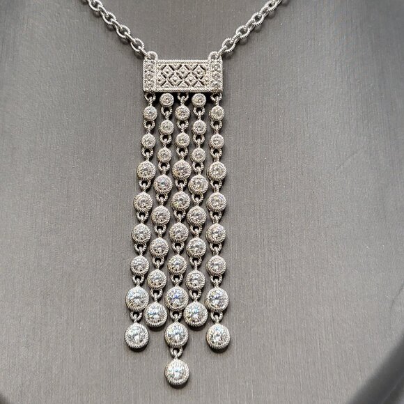 Judith Ripka | Jewelry | Judith Ripka Diamonique Dangle Tassel ...